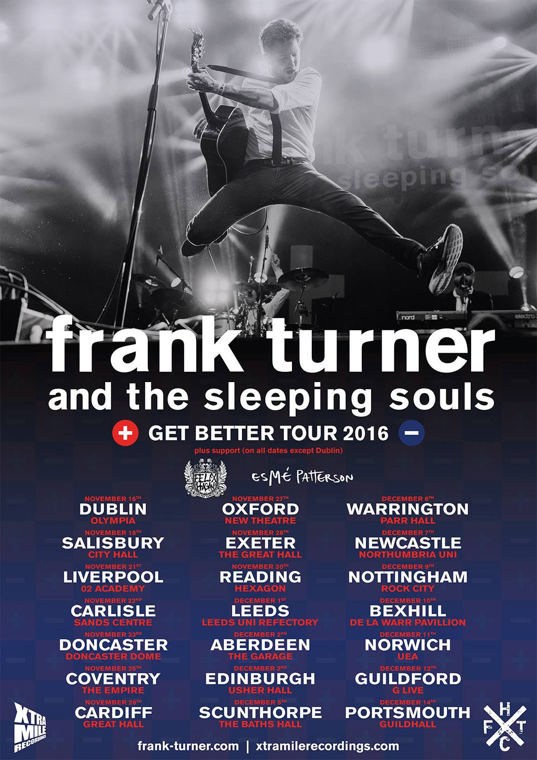 Felix Hagan & The Family on tour with Frank Turner – Debt Records